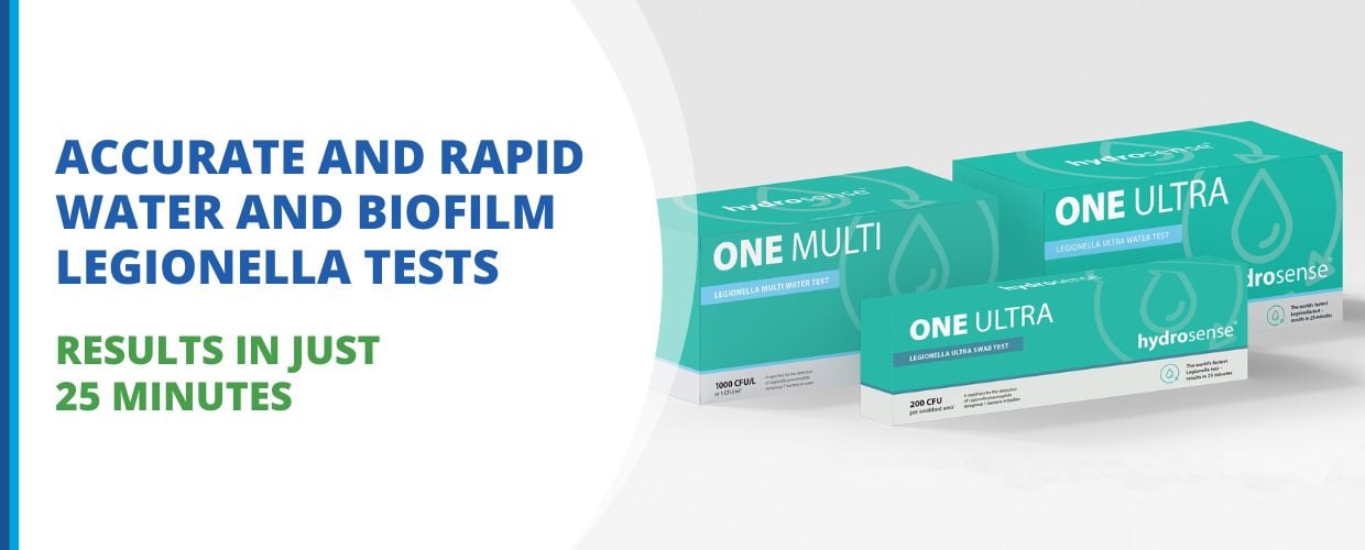 Hydrosense Rapid Legionella Test Kits for Water and Biofilm